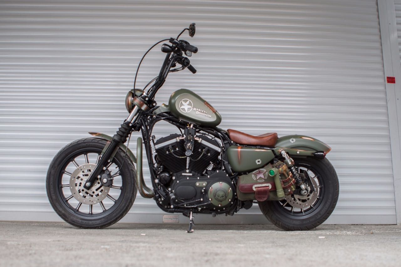Sportster Military - Highway Custom Garage